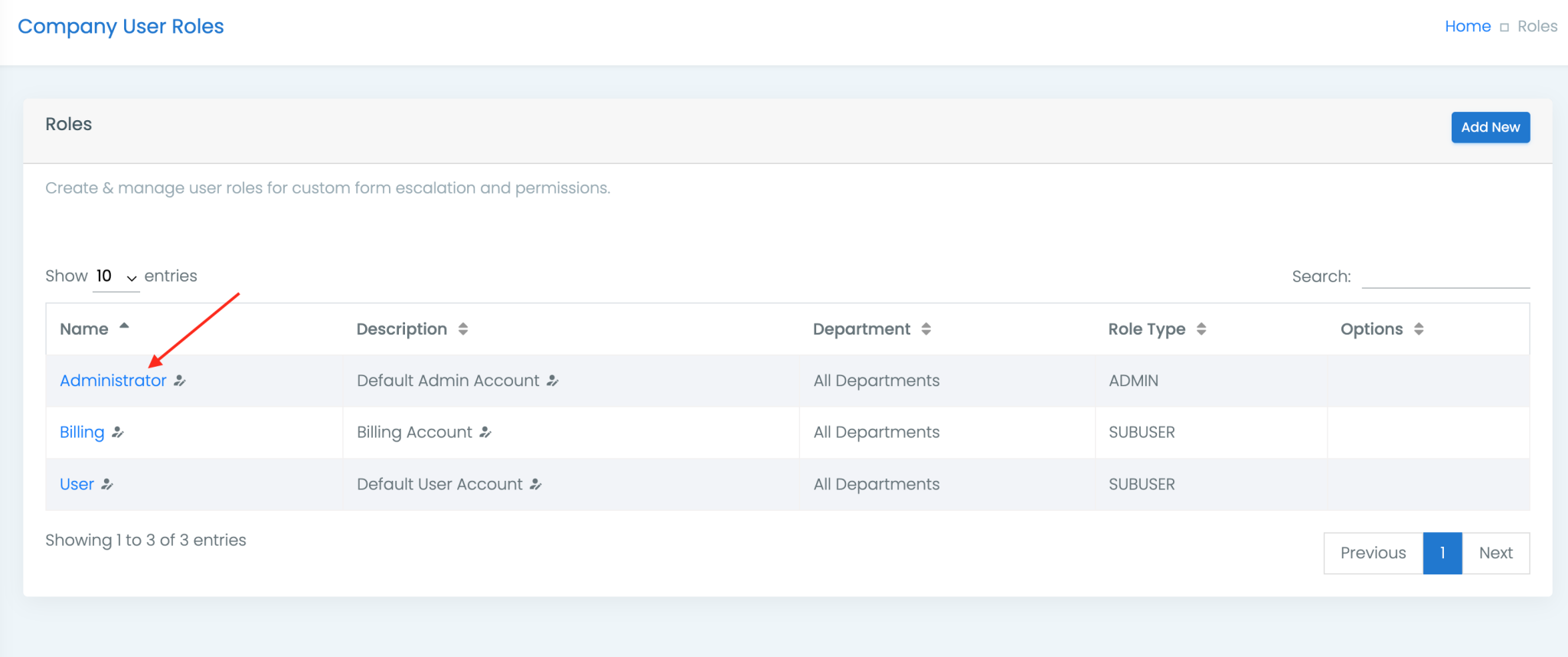 Manage User Roles in CRM - ZNICRM Guide Manage User Roles in CRM - ZNICRM Guide